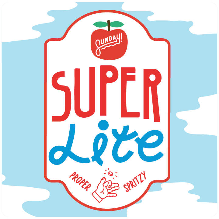 Super Lite - 4 pack | Sunday Cider | Craft Cider and Sodas made on the ...