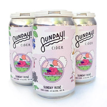 BC fruity and floral cider co-fermented with hibiscus, elderflower and ...